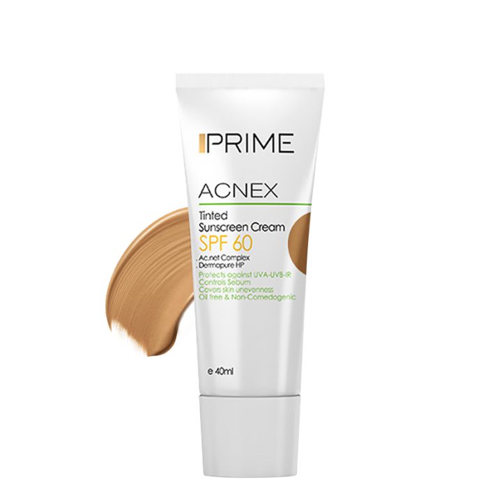 خرید ضدآفتاب رنگی پرایمSPF+60 با تخفیف - فاضل فارما